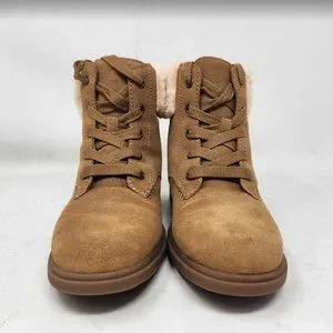 UGG | Shoes | Womens 6 Ugg Harrison Lace Boot In Chestnut Suede | Poshmark